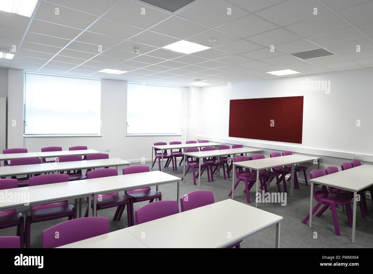 Modern Class room or Meeting Room Stock Photo - Alamy