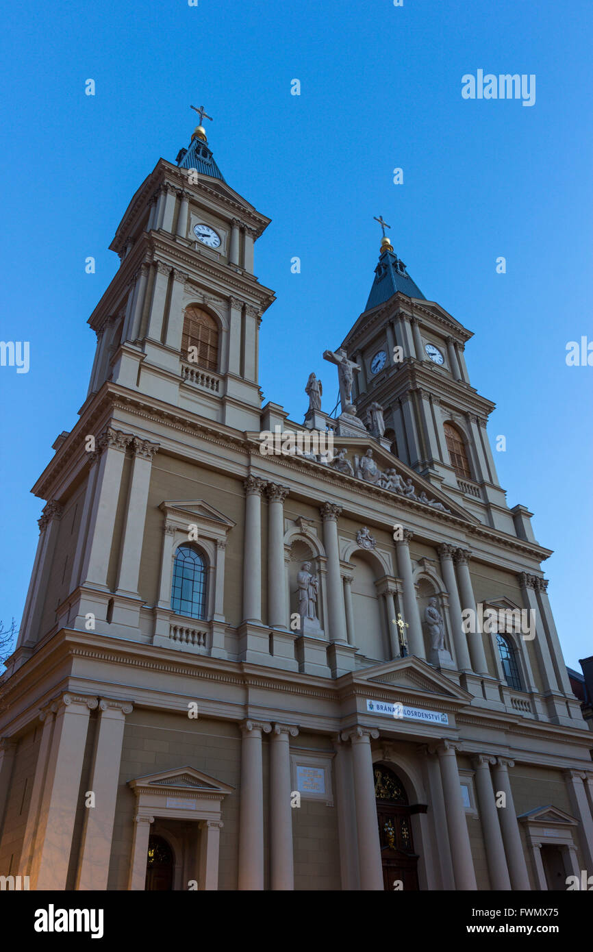 Cathedral of the Divine Saviour in Ostrava in Czech Republic Stock ...