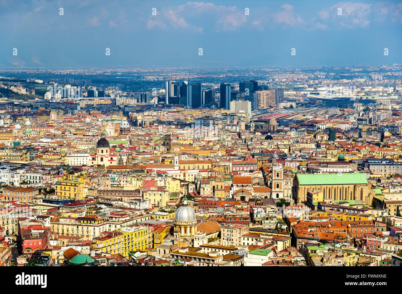Aerial view naples hi-res stock photography and images - Alamy