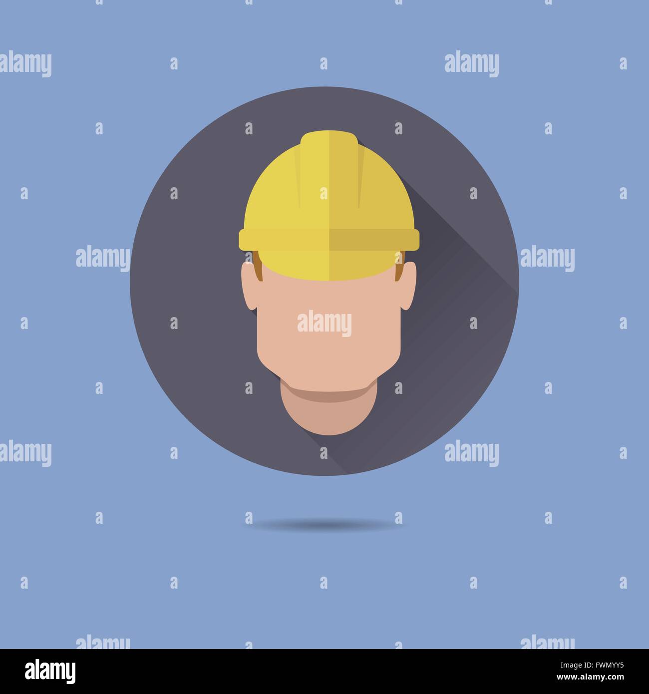 Male blue collar worker Stock Vector Images - Alamy