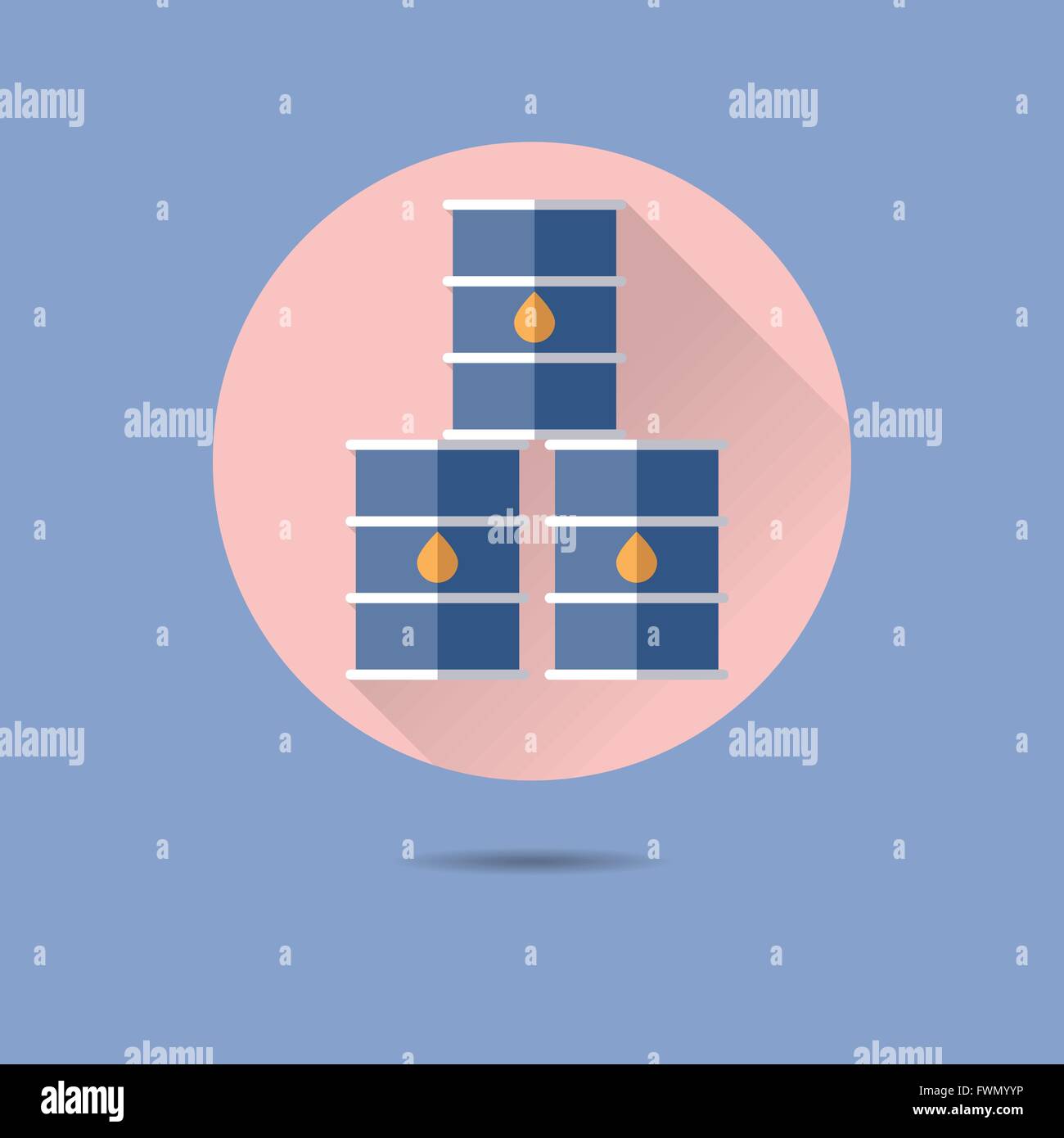 Long barrels Stock Vector Images - Alamy