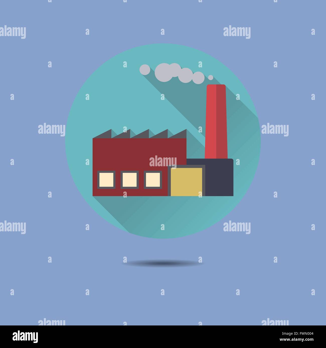 Long chimney Stock Vector Images - Alamy