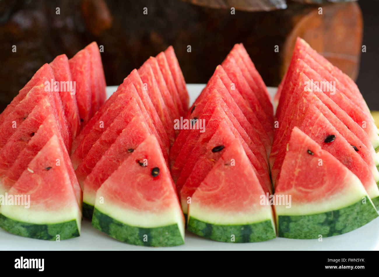 Watermelon meal hi-res stock photography and images - Alamy