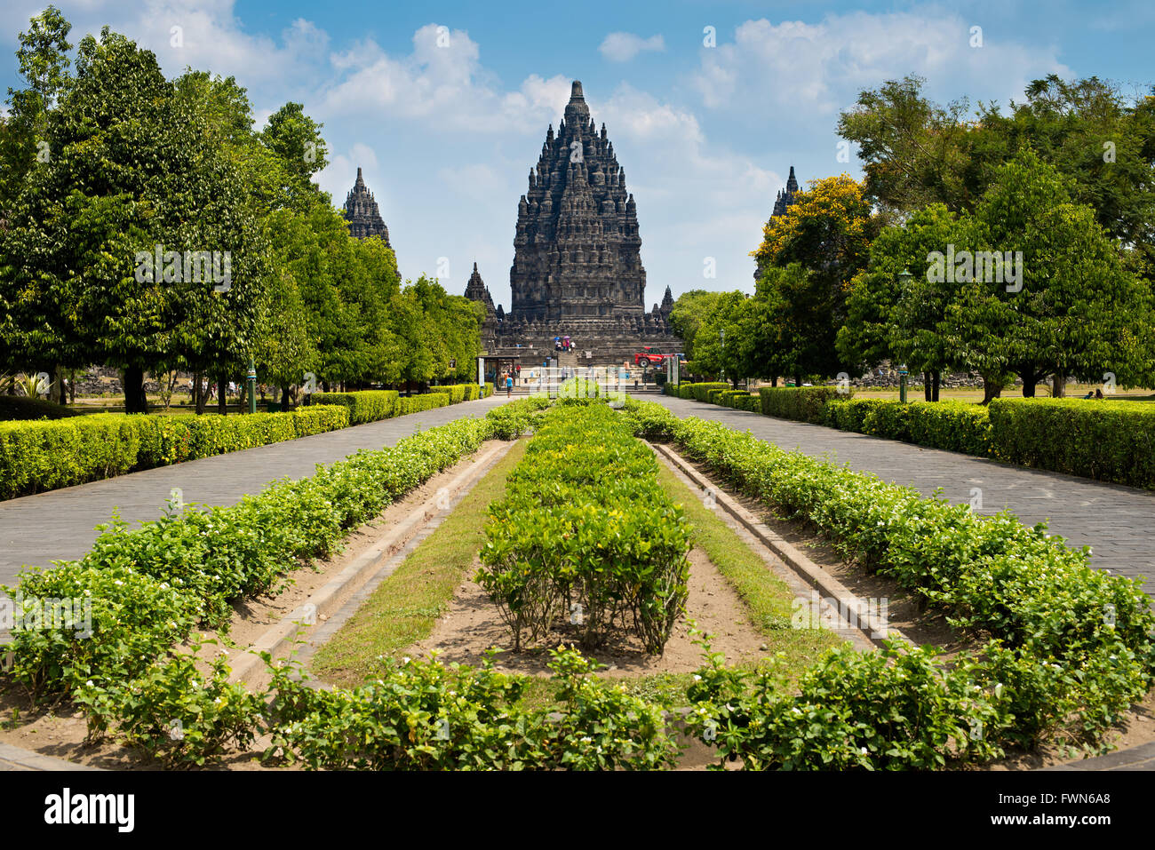 Prambanan temple compound hi-res stock photography and images - Alamy