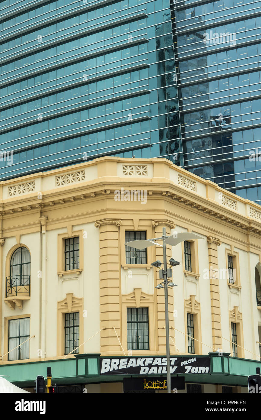 Old and Modern Buildings, Murray Street, Perth WA Stock Photo - Alamy