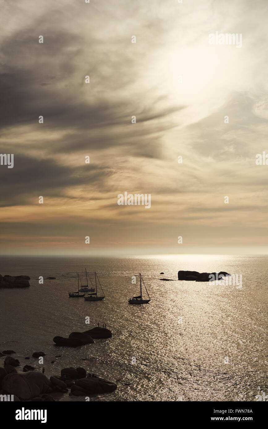 Moody ocean view Stock Photo - Alamy