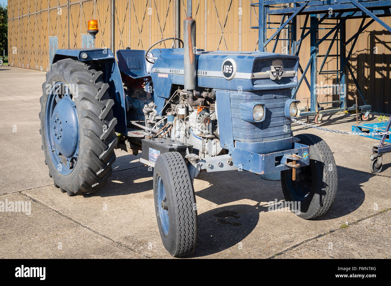 Old WWII ex-RAF tractor at the Air Museum Duxford UK Stock Photo - Alamy