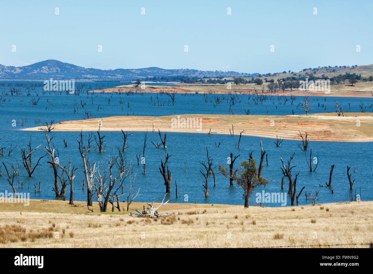 Lake Hume is the reservoir formed by the Hume Dam, across the Murray ...