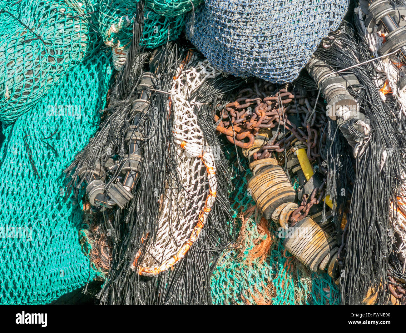 Fishing trawler equipment hi-res stock photography and images - Alamy