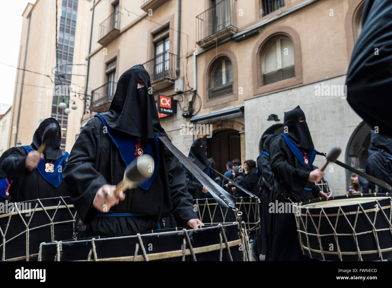 Holy week tarragona drum hi-res stock photography and images - Alamy