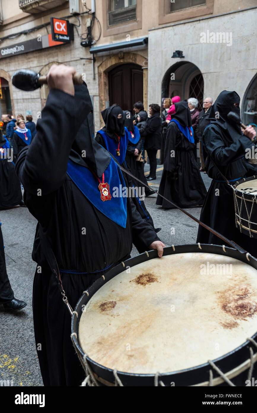 Easter Week, Holy Week or Semana Santa, Nazarene processions, bands of ...