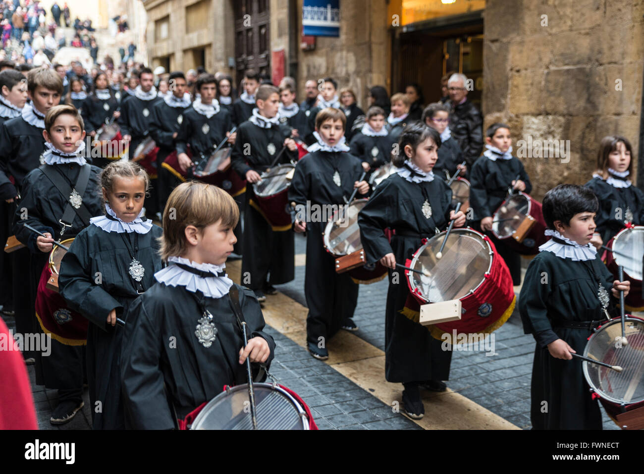 Easter Week, Holy Week or Semana Santa, Nazarene processions, bands of ...