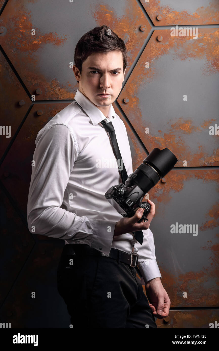 Photographer taking photo of model hi-res stock photography and images ...