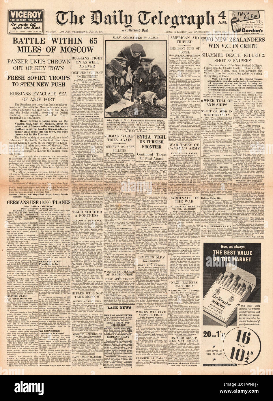 Telegraph newspaper victoria hi-res stock photography and images - Alamy