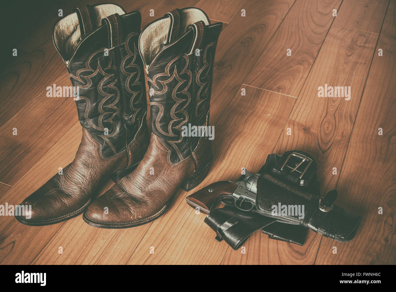 Western boots hi-res stock photography and images - Alamy