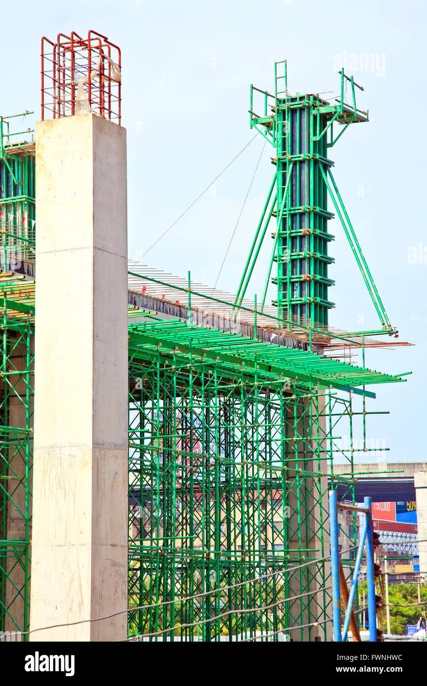under construction site, vertical Stock Photo - Alamy