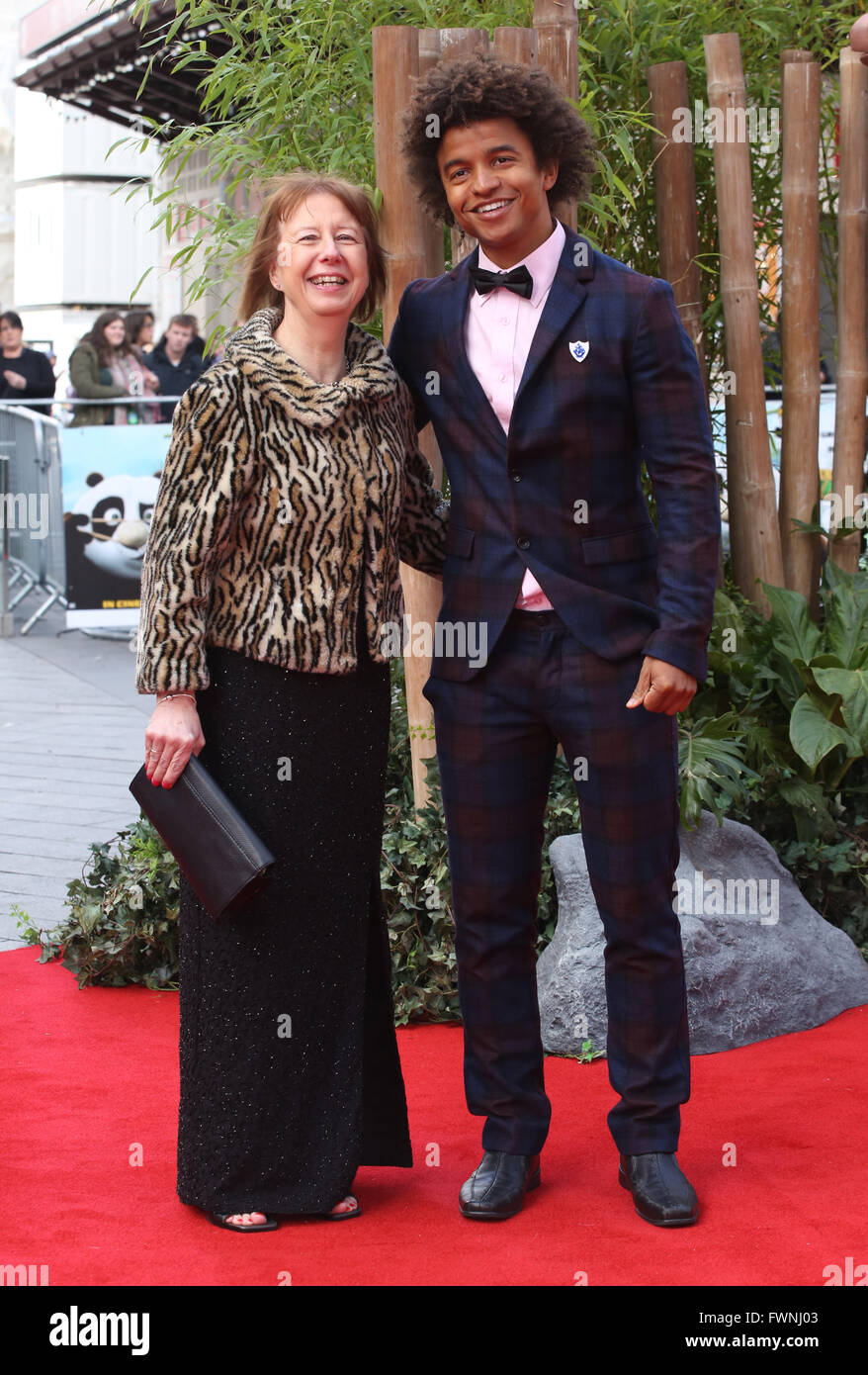 London premiere of 'Kung Fu Panda 3' at Odeon Leicester Square ...