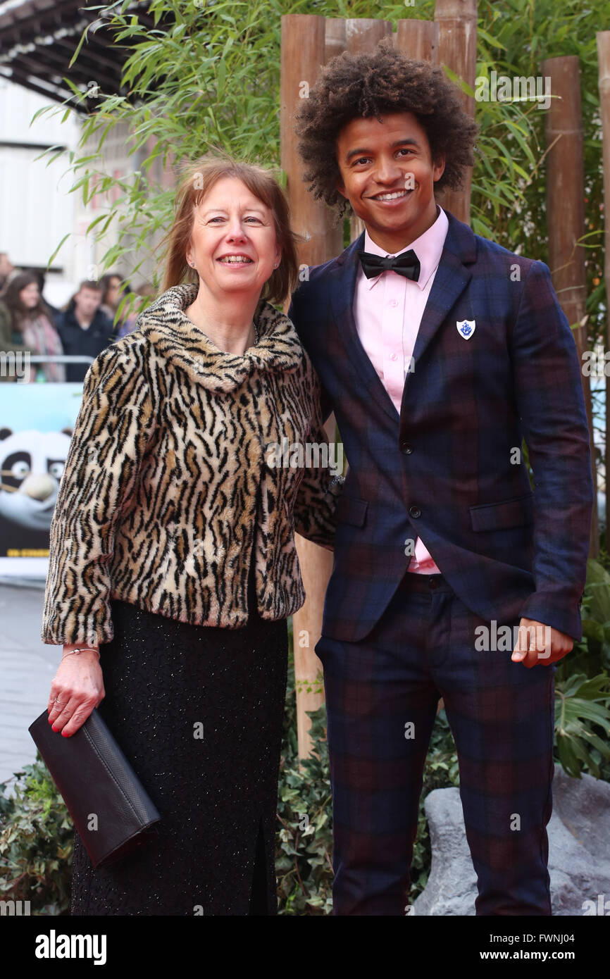 London premiere of 'Kung Fu Panda 3' at Odeon Leicester Square ...