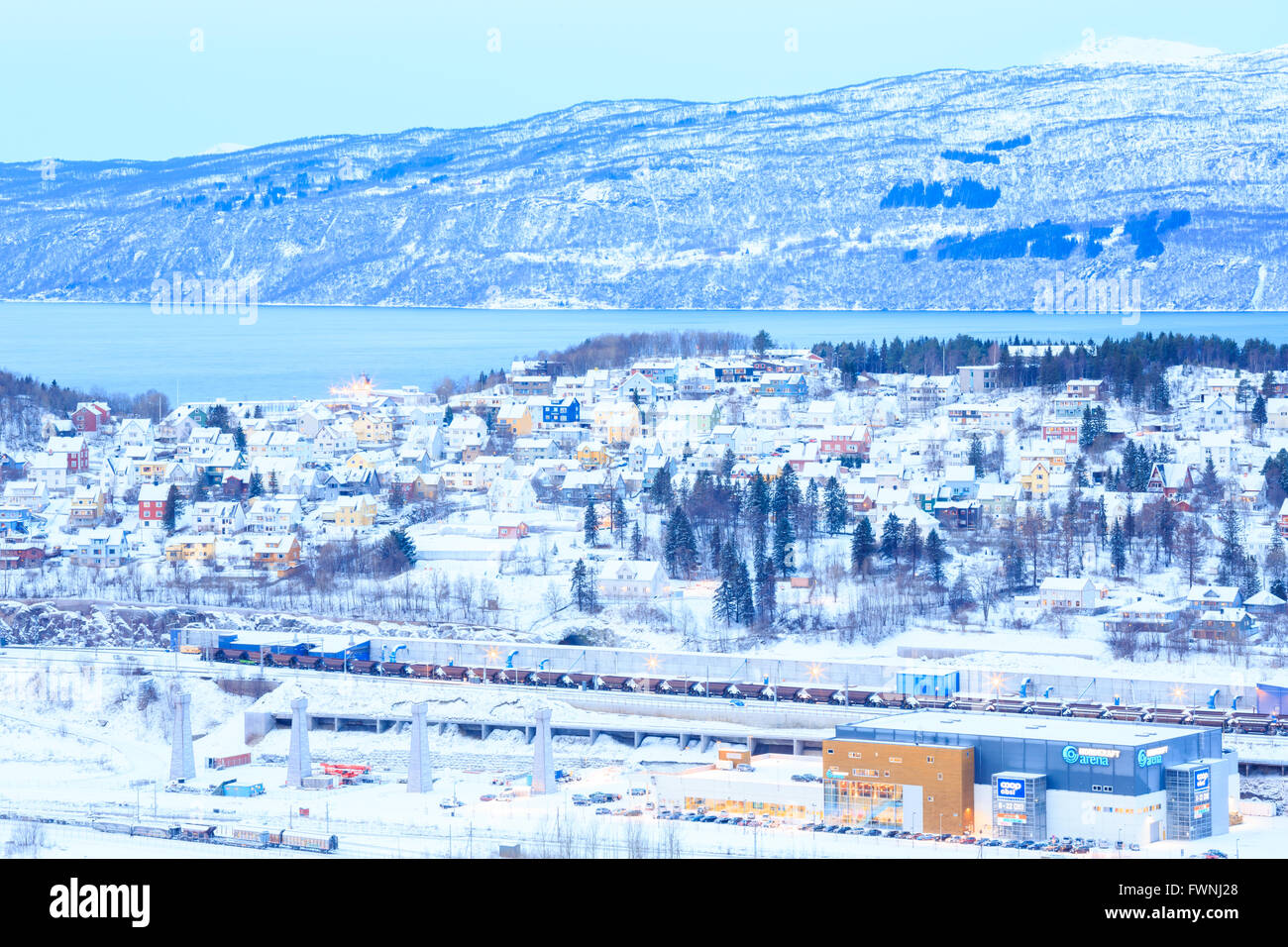 Narvik aerial hi-res stock photography and images - Alamy