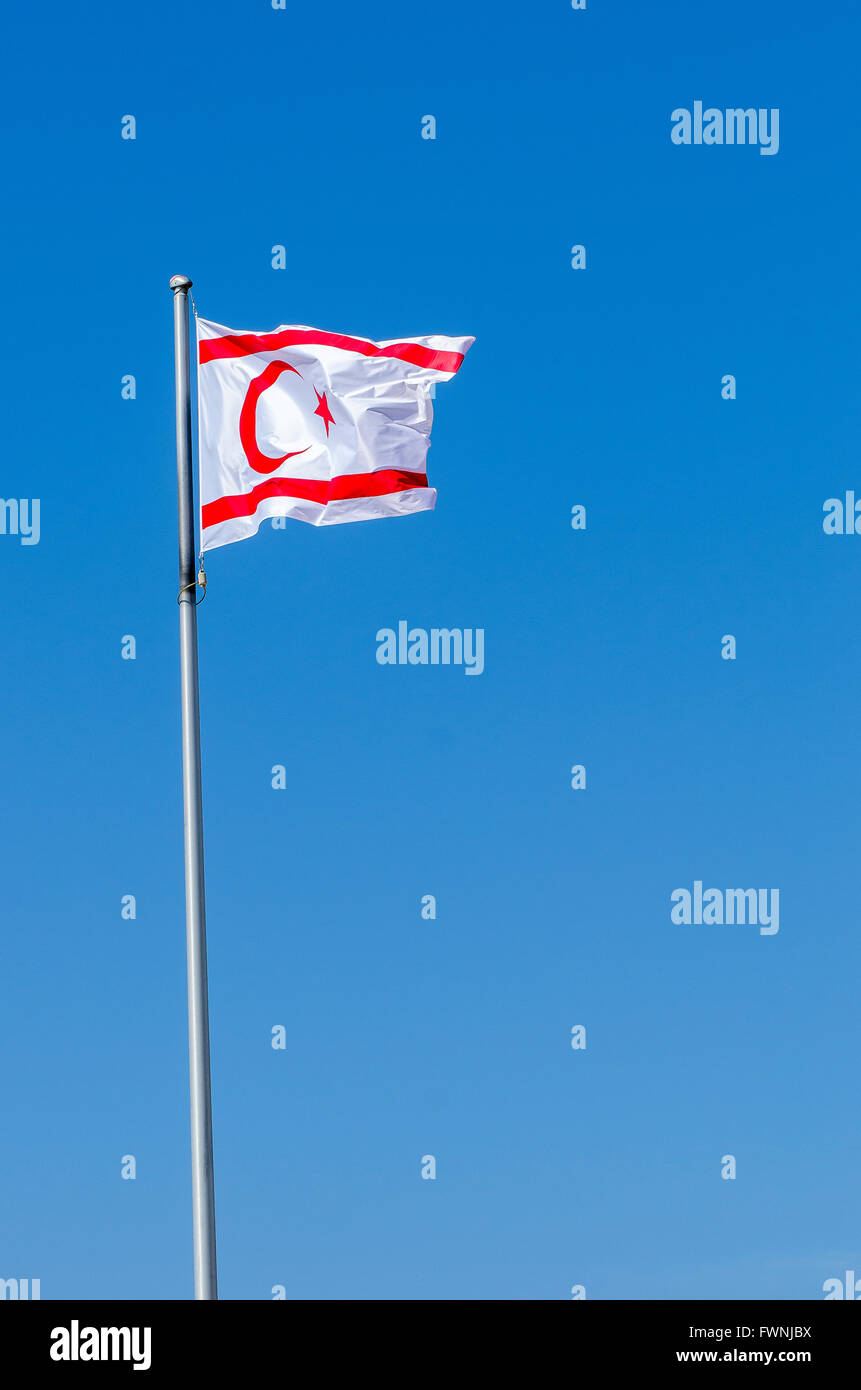 Flags turkish cypriot flag cyprus hi-res stock photography and images ...