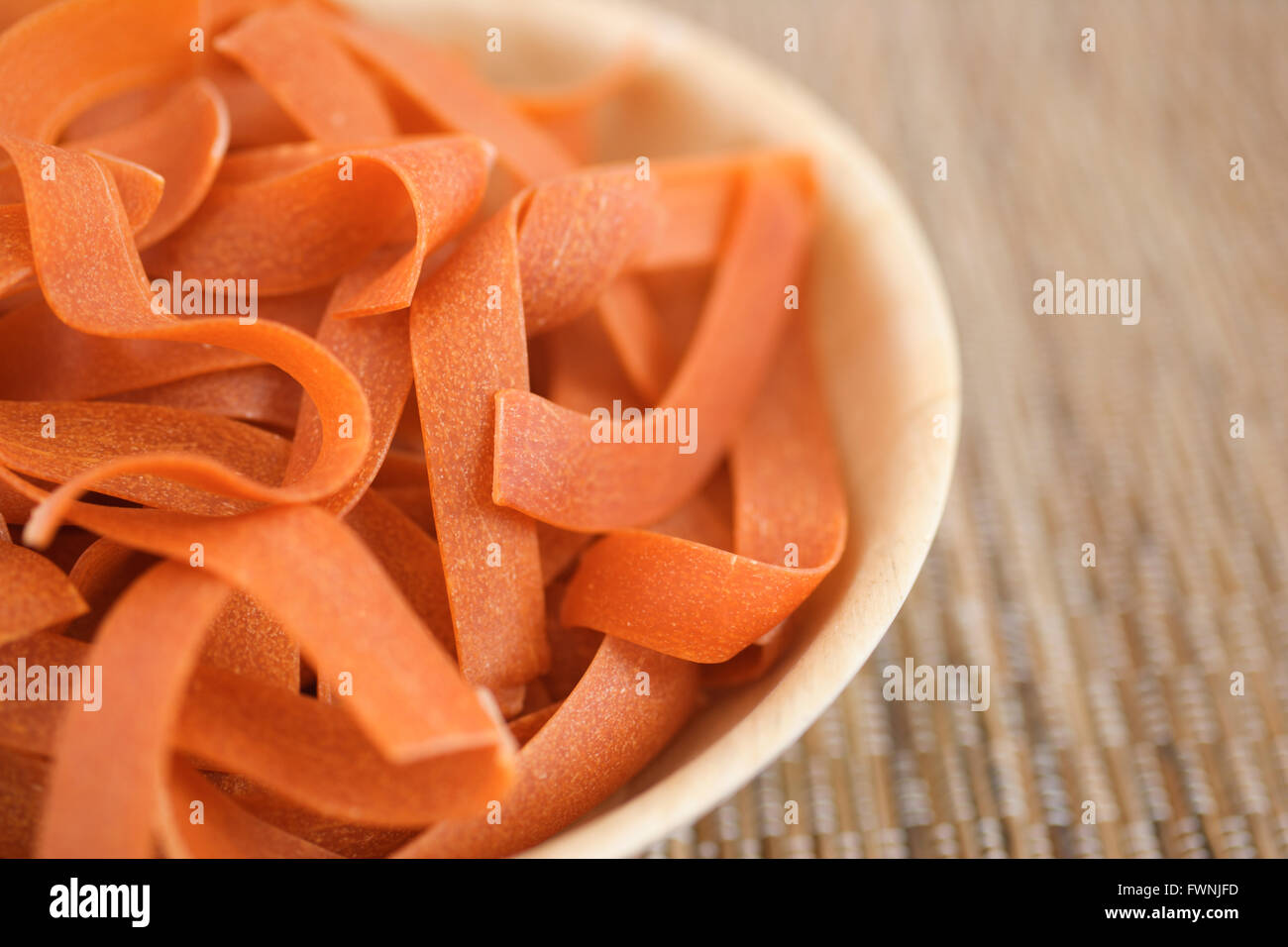 Uncooked chili pasta Stock Photo - Alamy