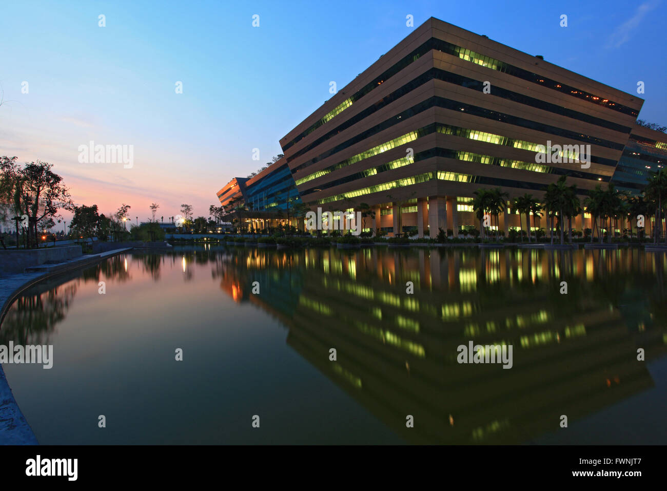 Bangkok DEC 20 : Government Complex Building in Bangkok Thailand on Dec ...