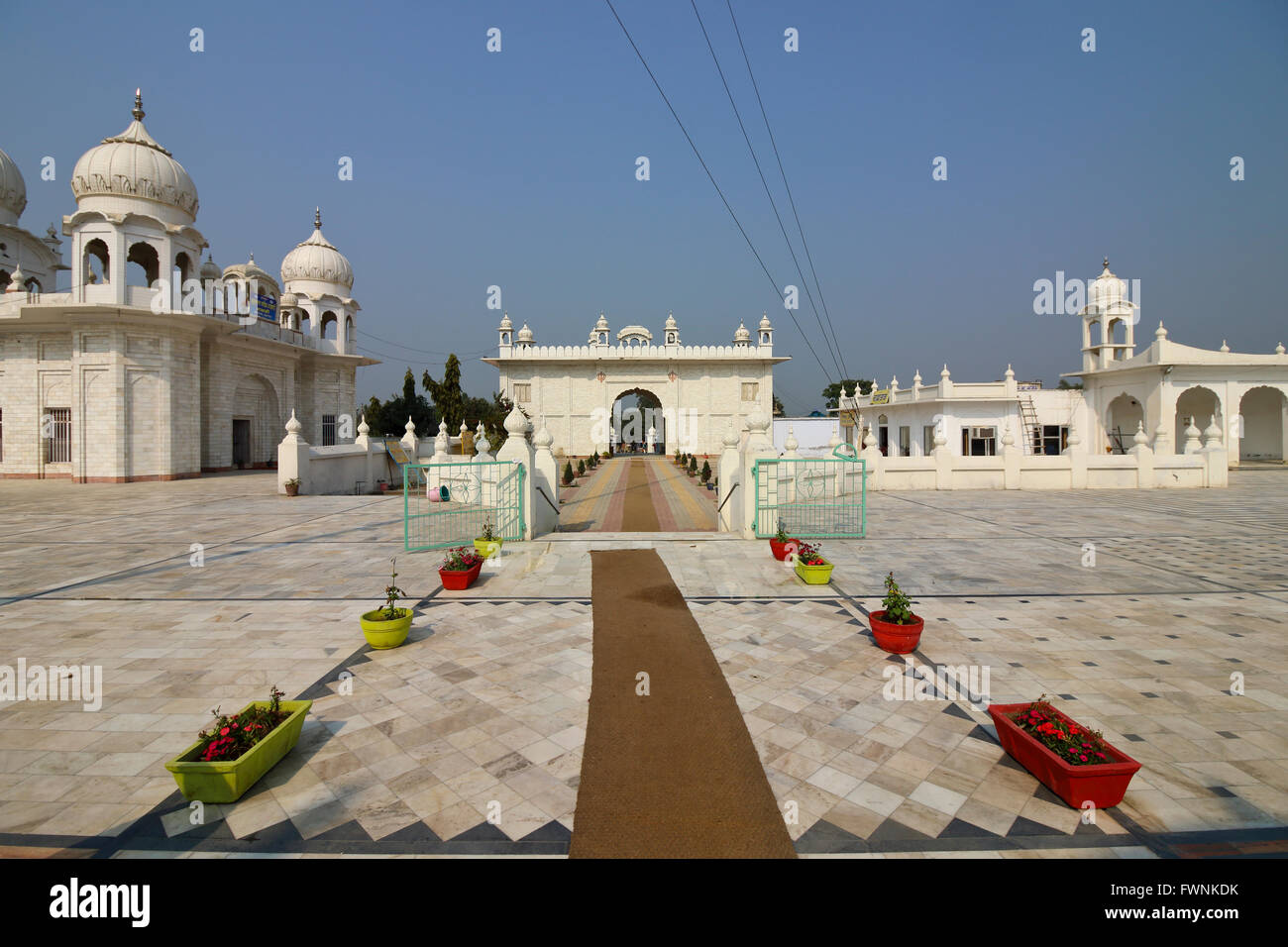 Beautiful Gurdwara Shri Gurdwara Kapal Mochan Sahib, Sikh temple at ...