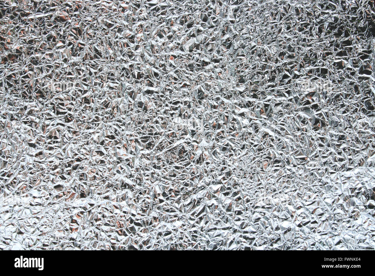 Pattern of Wrinkled Food Aluminum Foil Paper using as background Stock ...