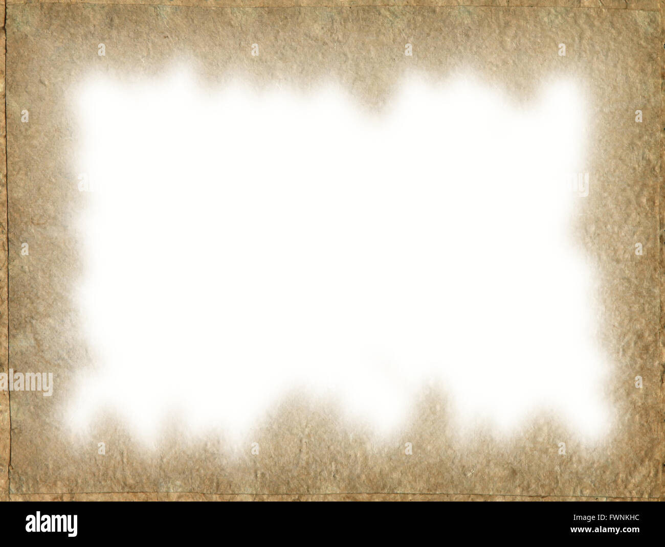 Vintage Paper with rope and wooden frame Stock Photo - Alamy