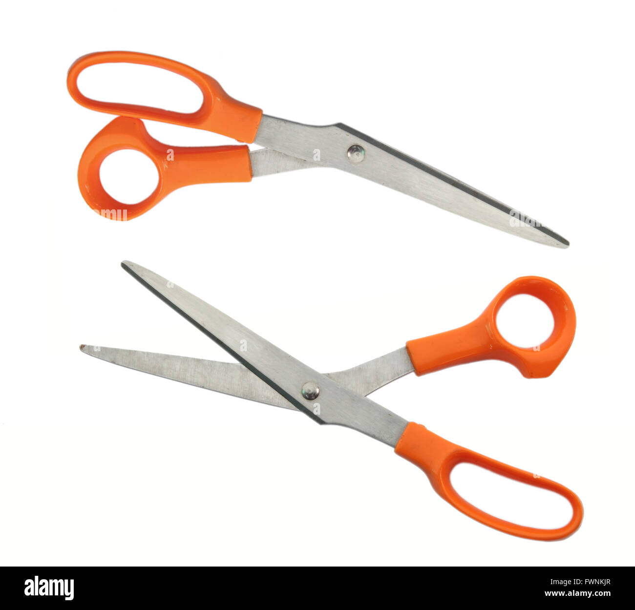 Red scissors isolated Stock Photo - Alamy