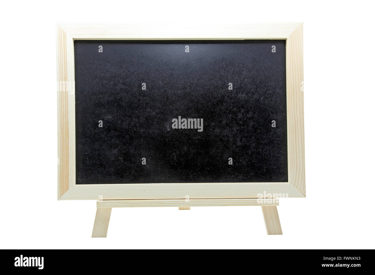 isolated empty chalk board or blackboard on white Stock Photo - Alamy