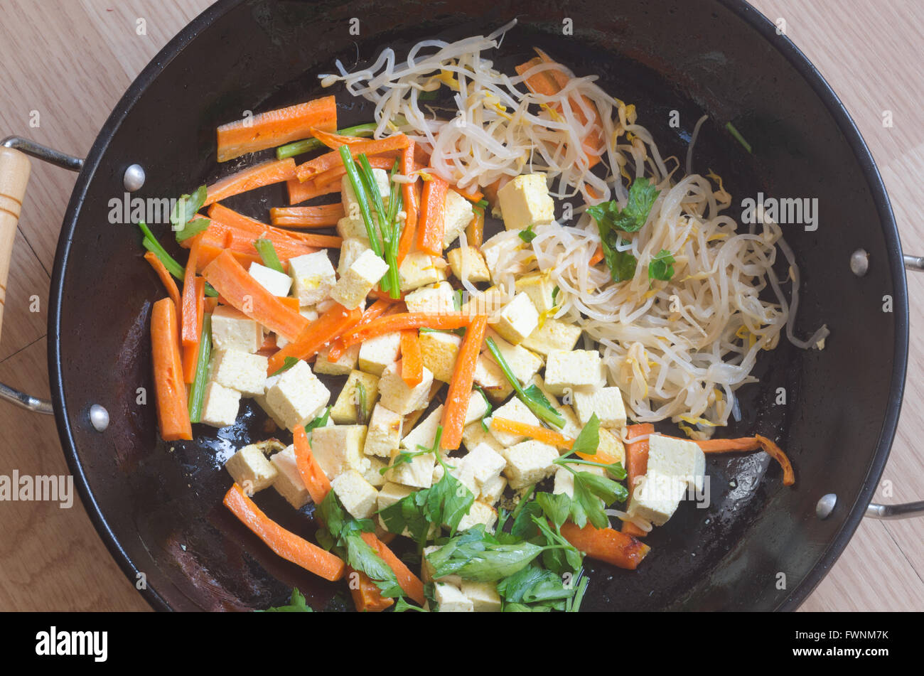 Asian veggie fried tofu hi-res stock photography and images - Alamy