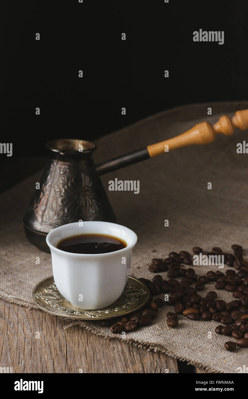 Selective focus cup coffee hi-res stock photography and images - Alamy