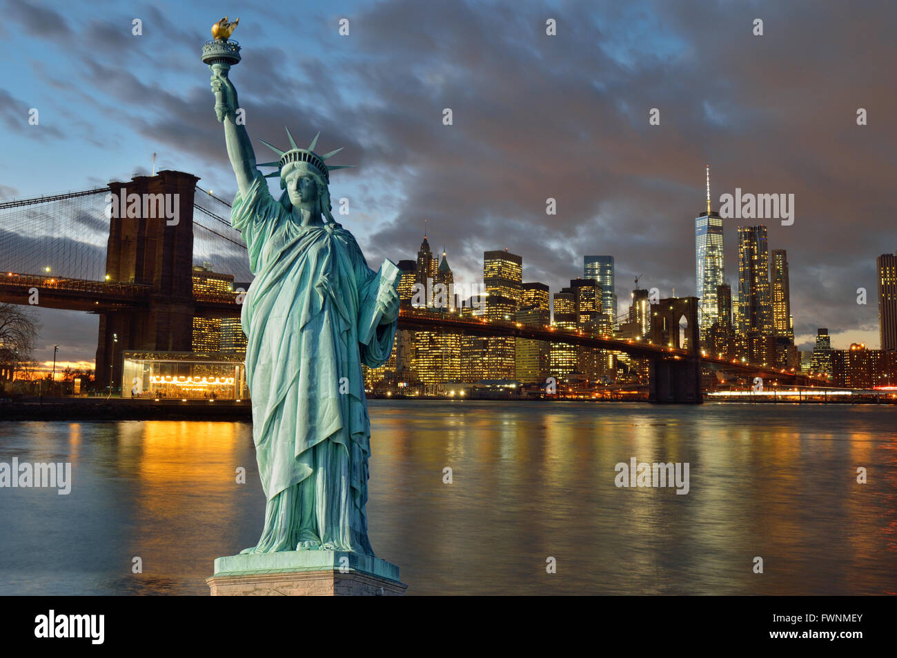 Liberty bridge was built hi-res stock photography and images - Alamy