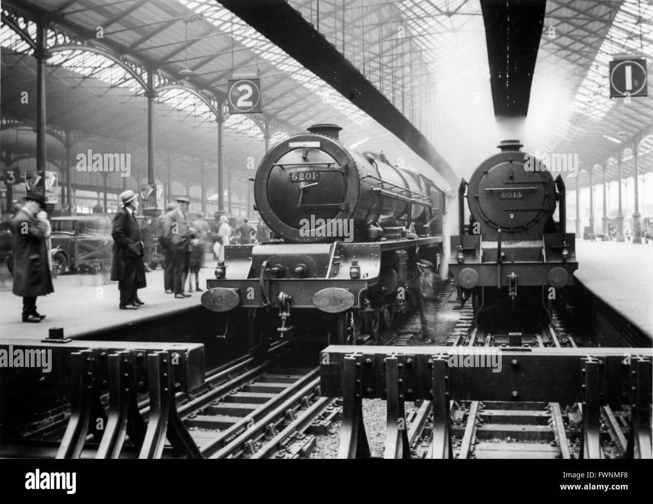 New Princess Royal Pacific No 6201 Princess Elizabeth stands alongside ...