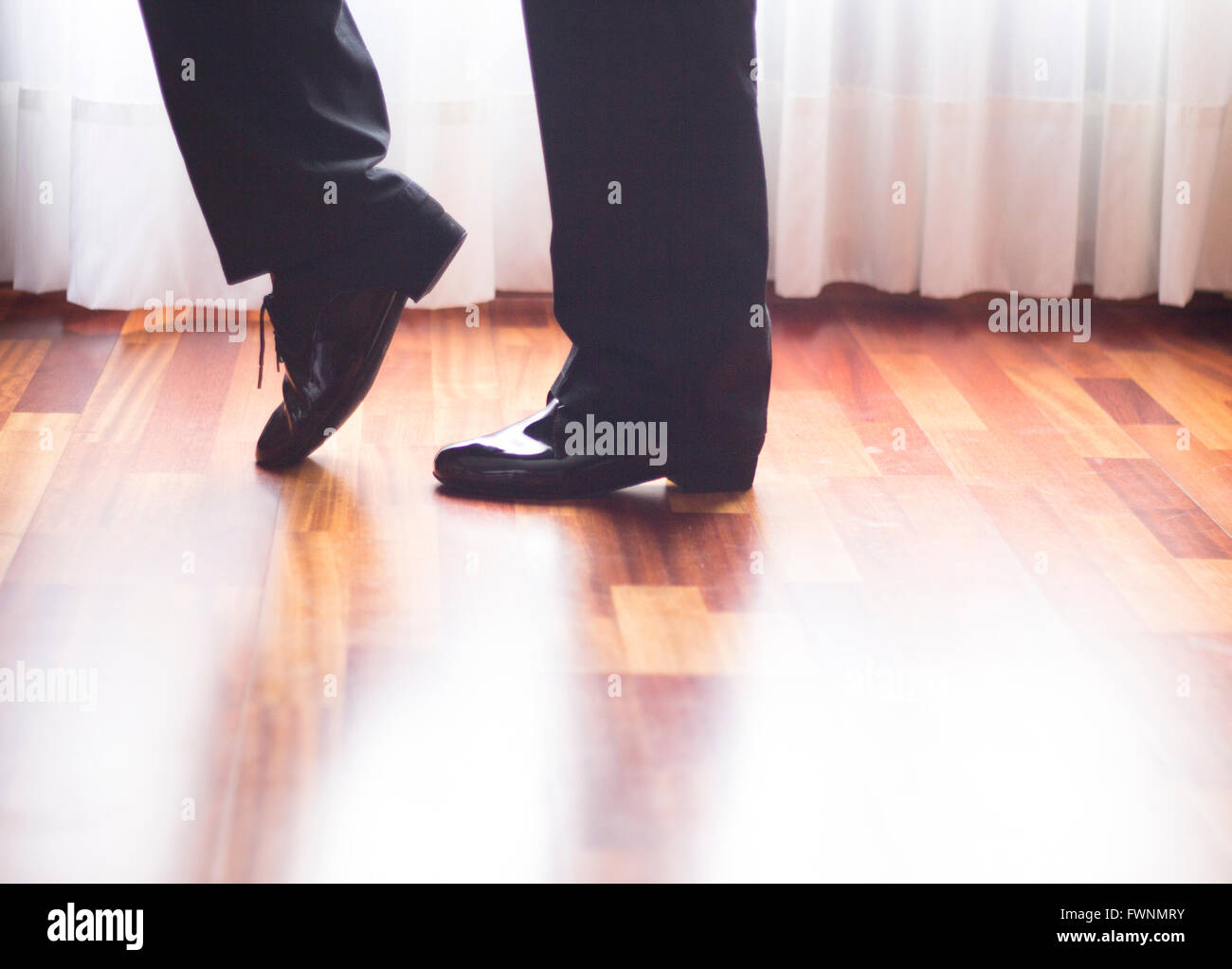 Male ballroom, standard, sport dance, latin and salsa dancer feet and ...