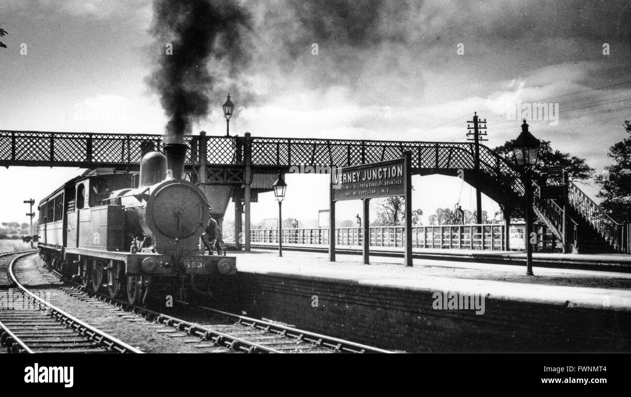 Verney junction Black and White Stock Photos & Images - Alamy