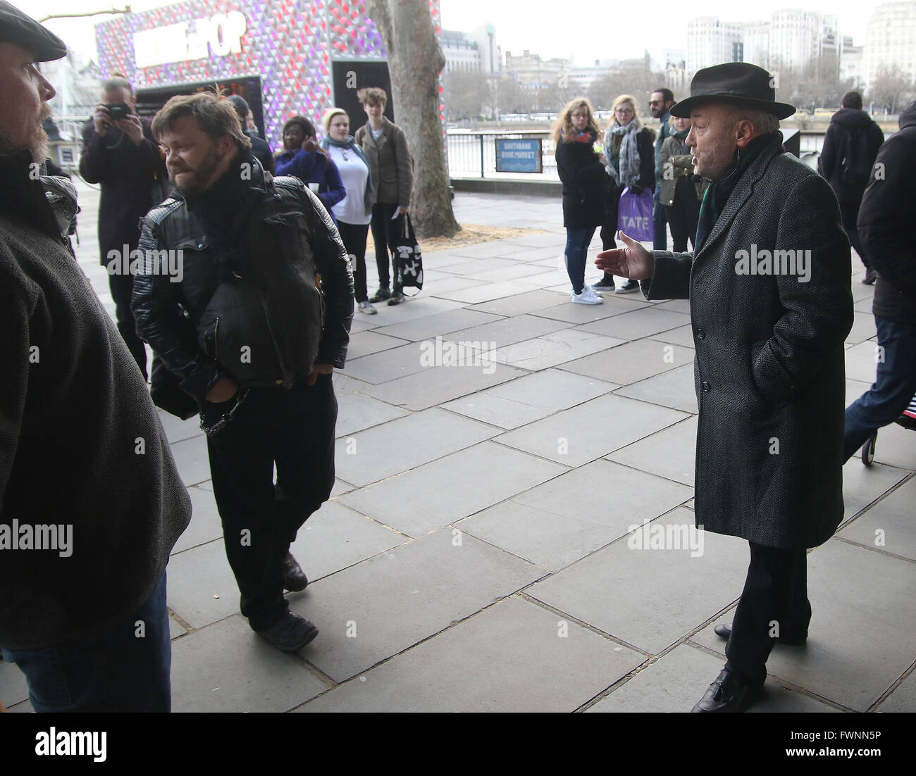 George galloway wife hi-res stock photography and images - Alamy