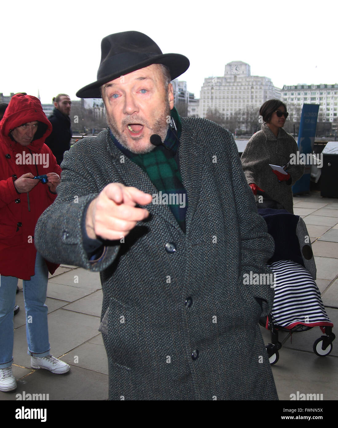 George galloway wife hi-res stock photography and images - Alamy