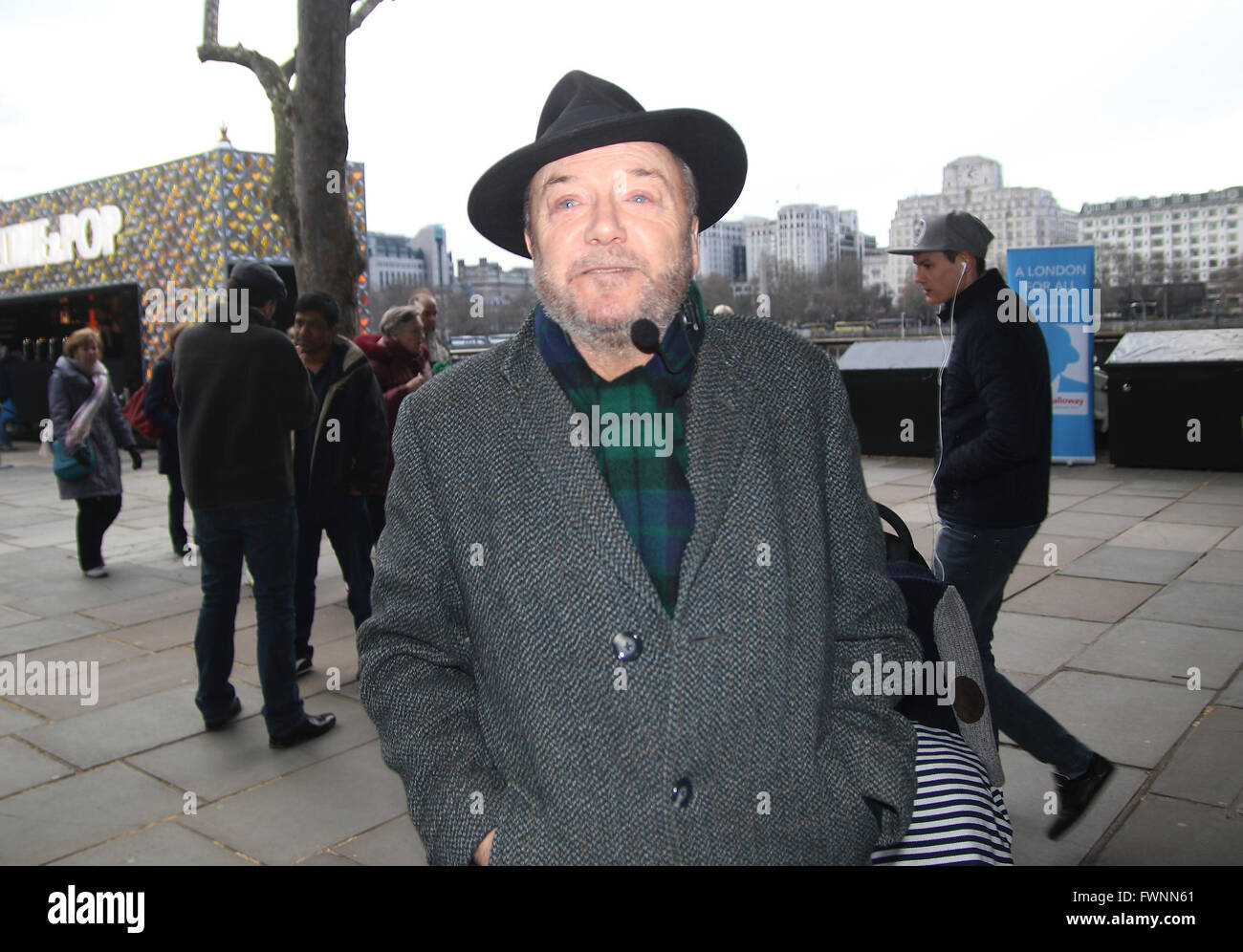 George galloway wife hi-res stock photography and images - Alamy
