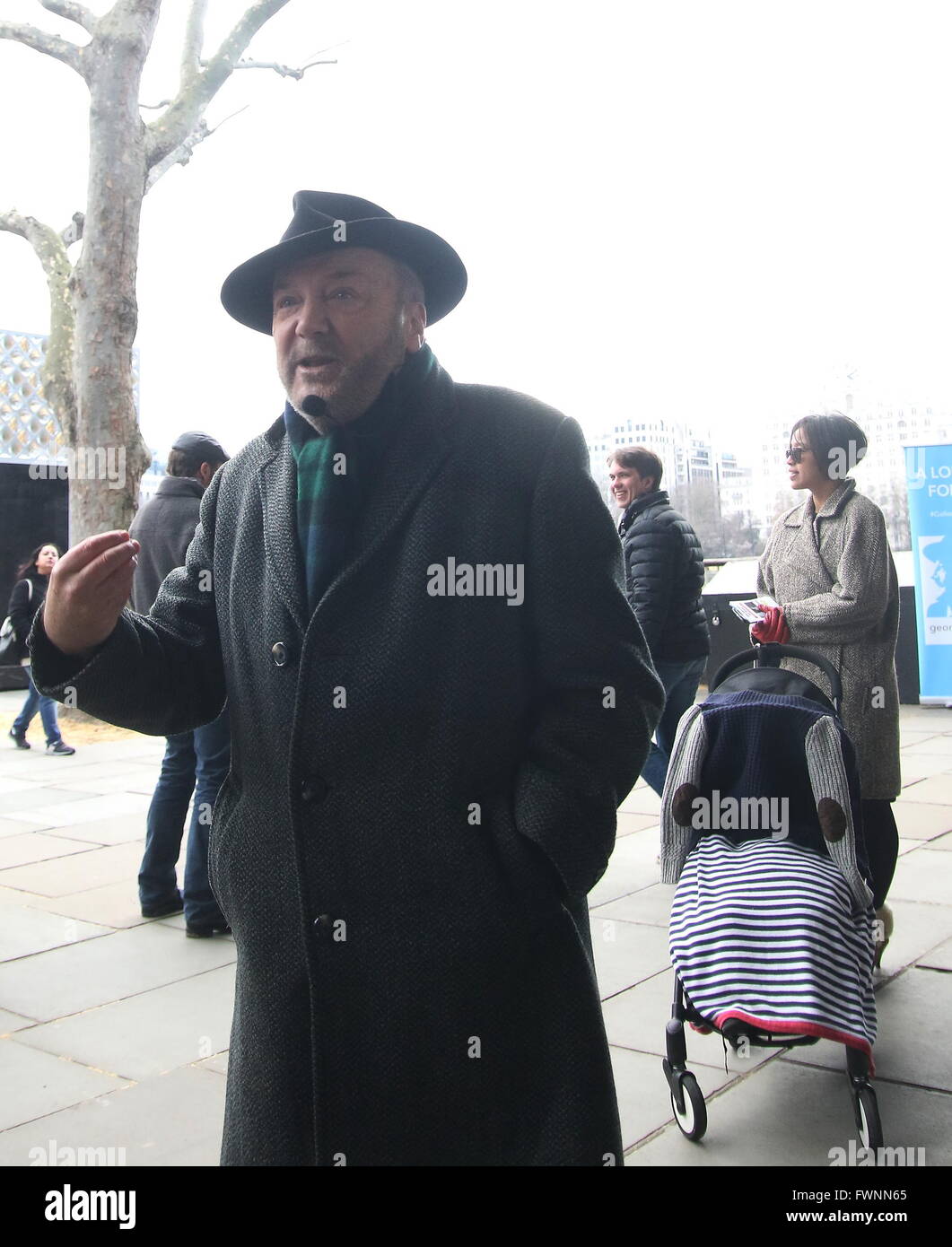 George galloway wife hi-res stock photography and images - Alamy