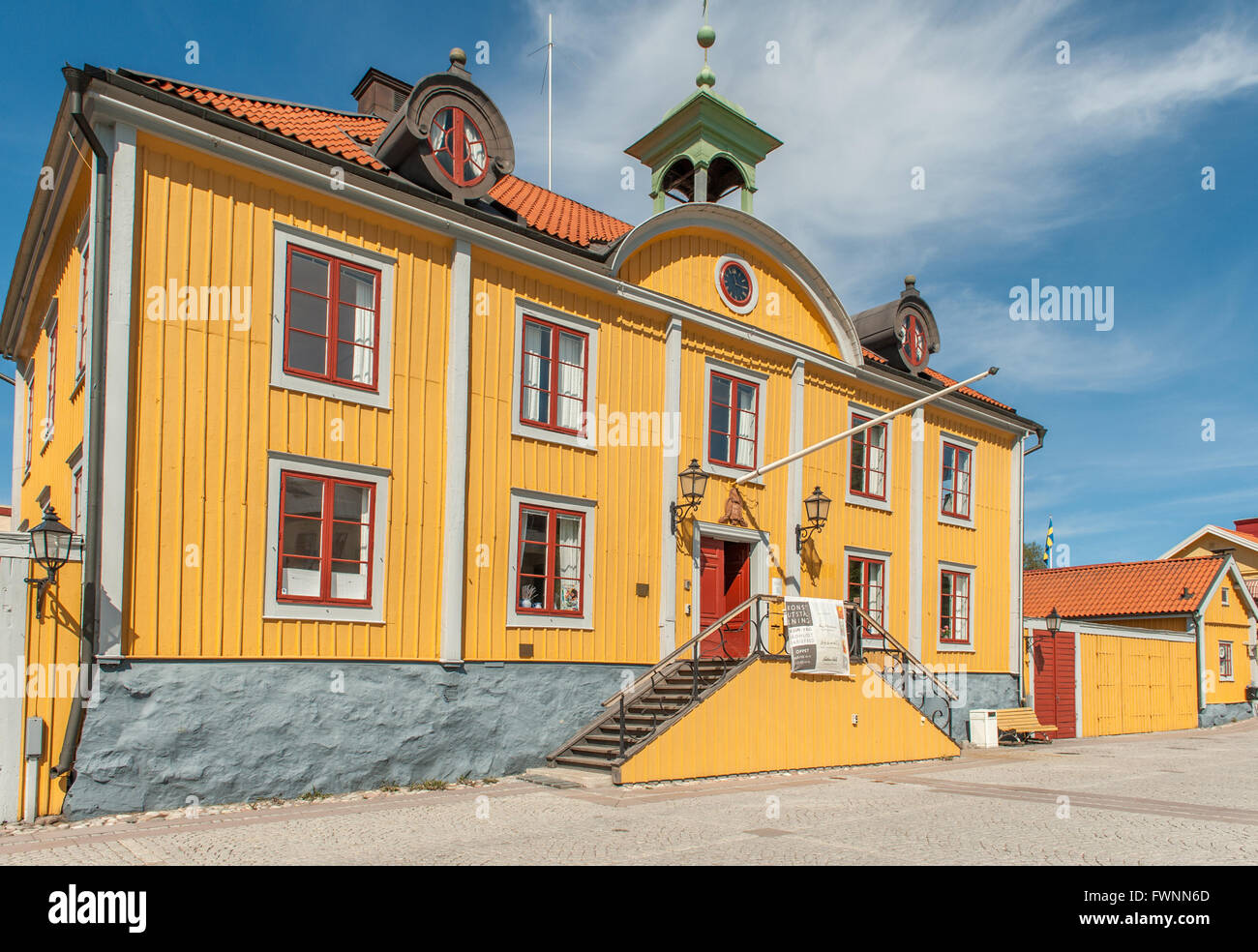 The old city hall in mariefred hi-res stock photography and images - Alamy