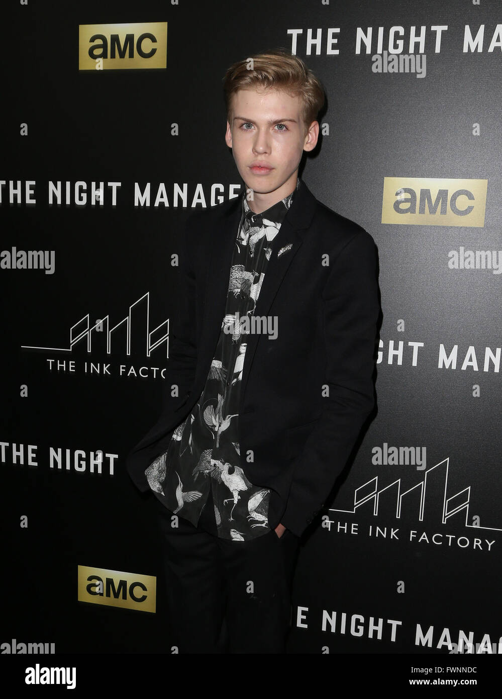 Los Angeles, California, USA. 5th April, 2016. Aiden Alexander ...