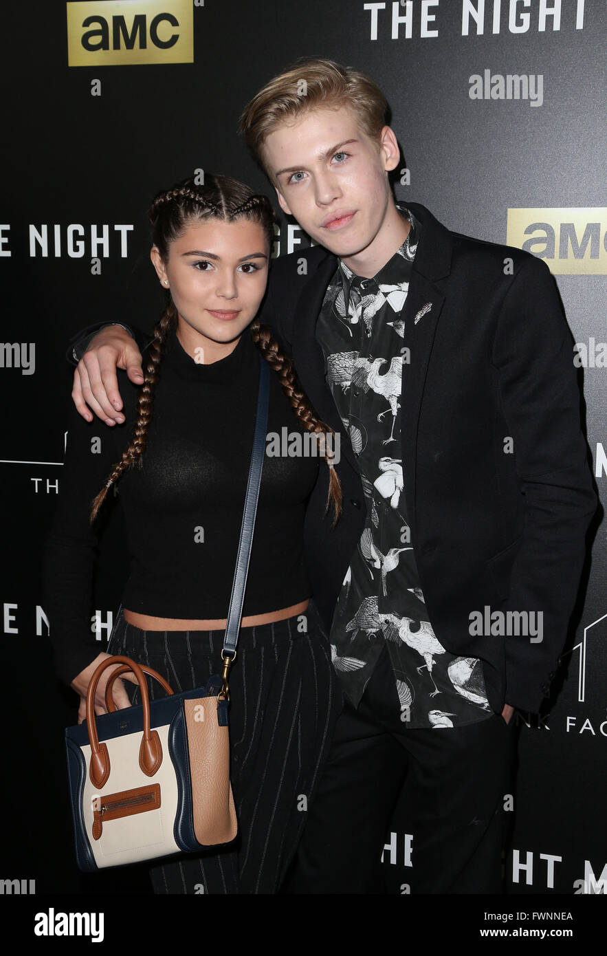 Los Angeles, California, USA. 5th April, 2016. Aiden Alexander ...