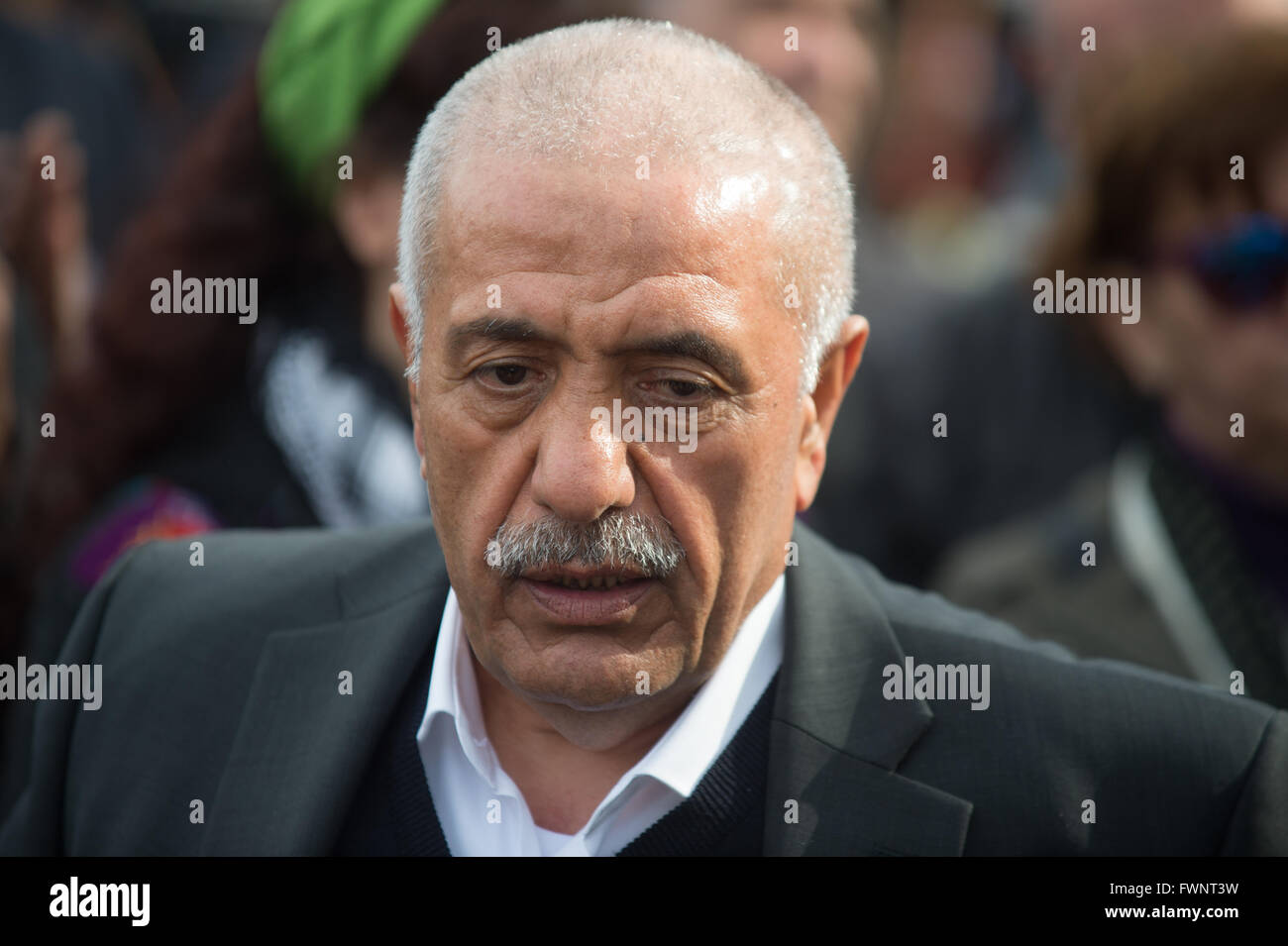 Kassel, Germany. 06th Apr, 2016. Ismael Yozgat, father of murdered ...