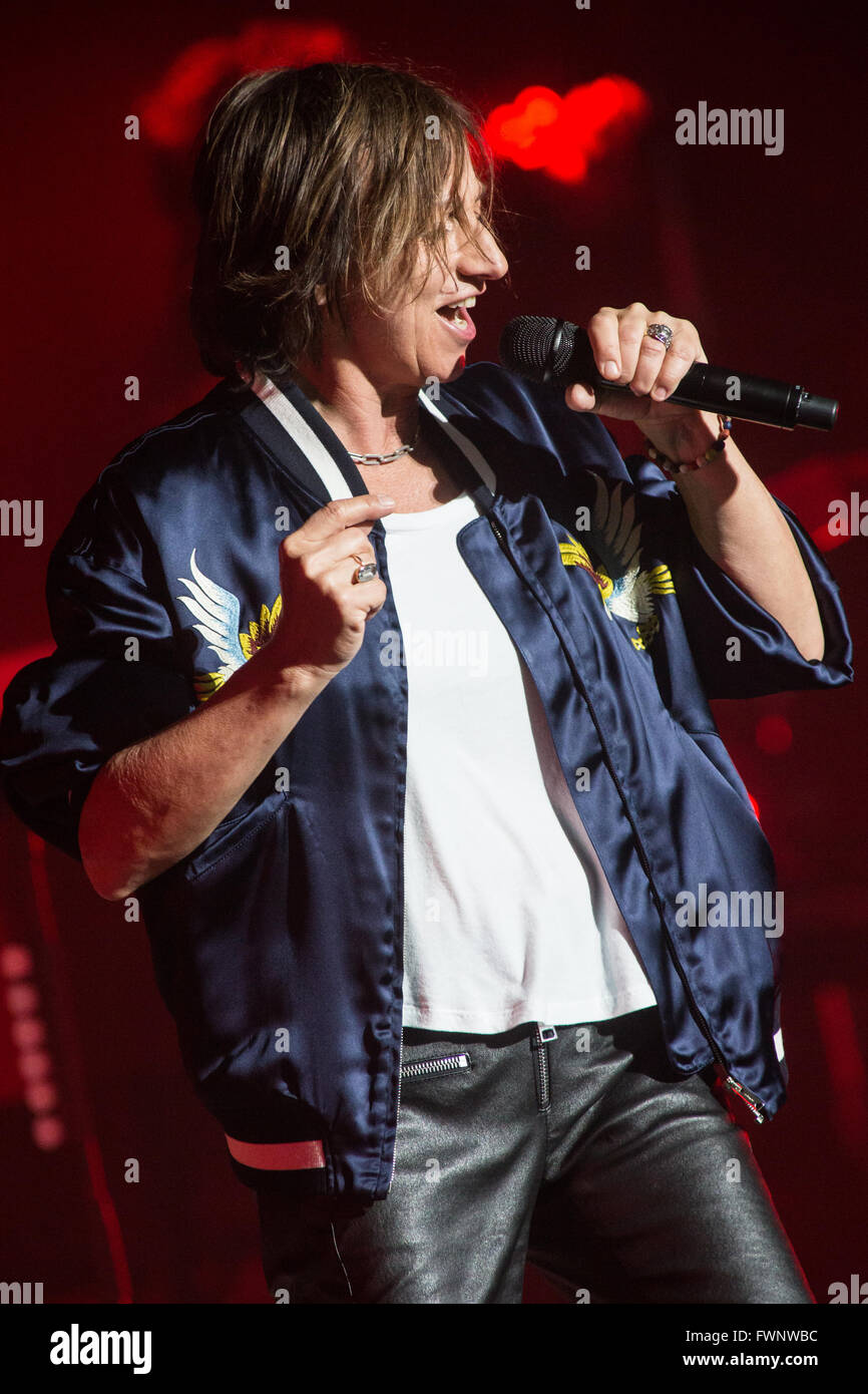 Milan Italy. 05th April 2016. The Italian singer/songwriter GIANNA ...