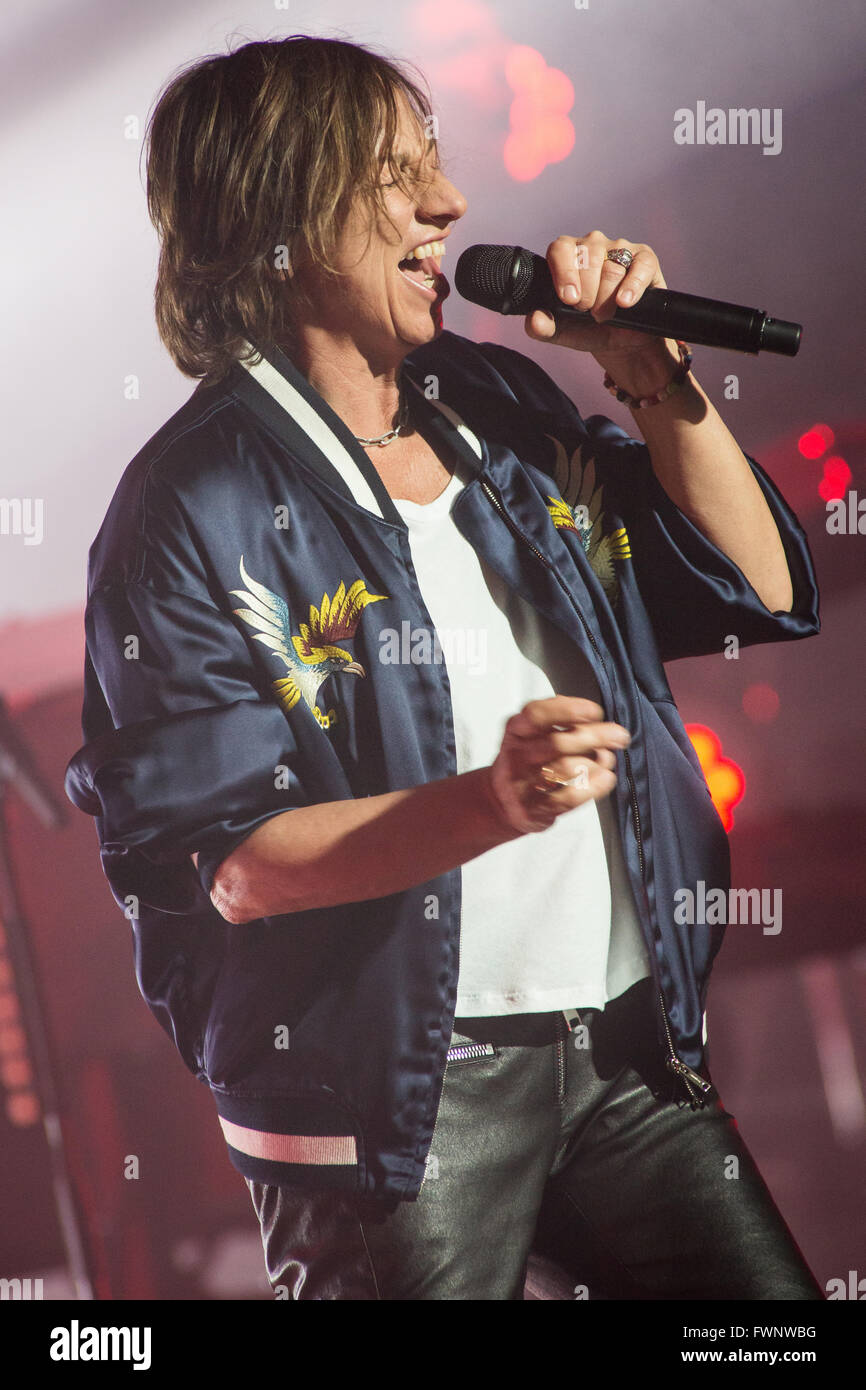 Milan Italy. 05th April 2016. The Italian singer/songwriter GIANNA ...