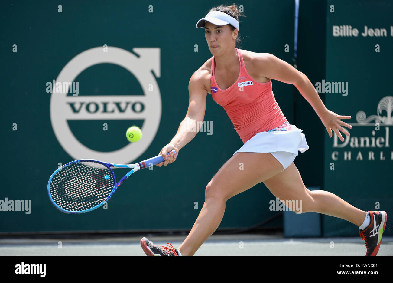 Charleston, South Carolina, USA. 6th Apr, 2016. Daria Kasatkina (RUS ...