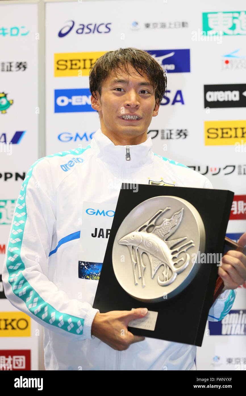 Tokyo, Japan. 6th Apr, 2016. Ryosuke Irie Swimming : Japan swimming ...