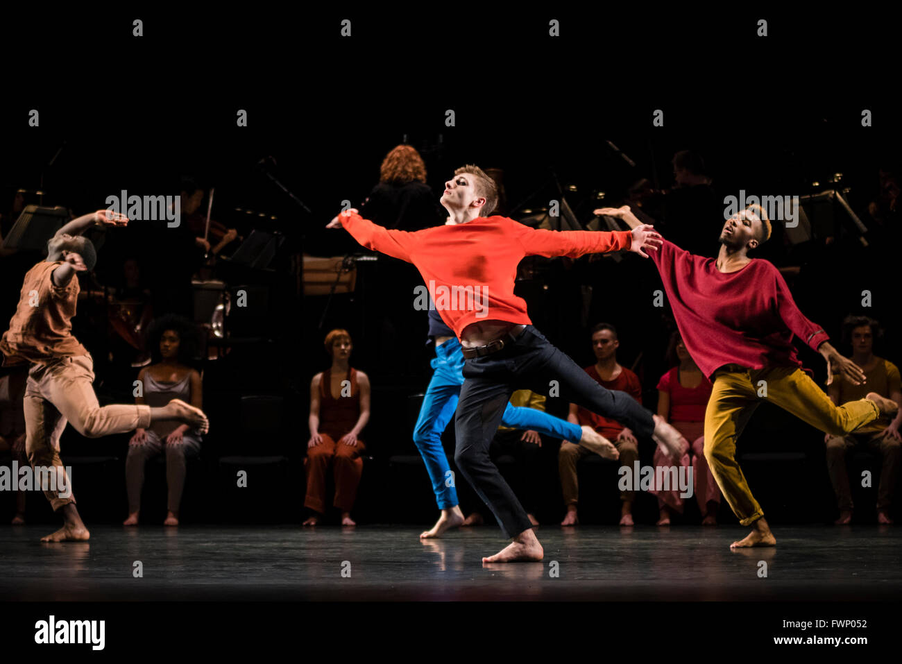 London 6th April 2016 - National Youth Dance Company / Michael Keegan ...